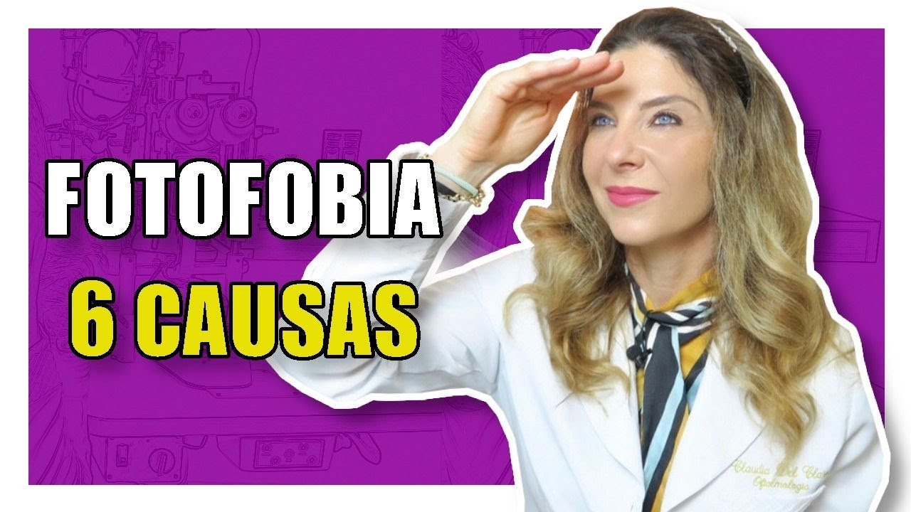 Fotofobia - 6 Causas da Fotofobia - YouTube