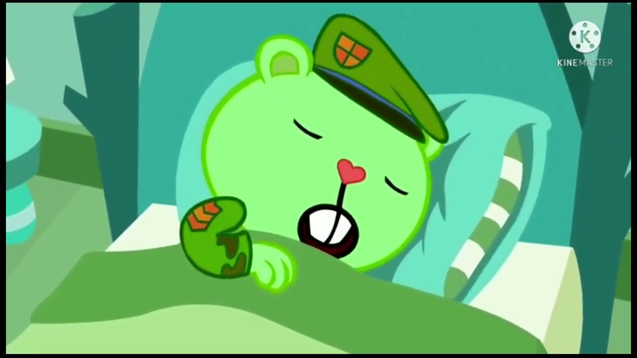🐻Flippy Sleeping SO CUTE 😊 - YouTube