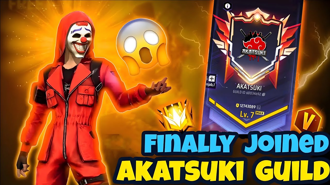 FINALLY JOINED AKATSUKI GUILD ( MY DREAM GUILD) - YouTube