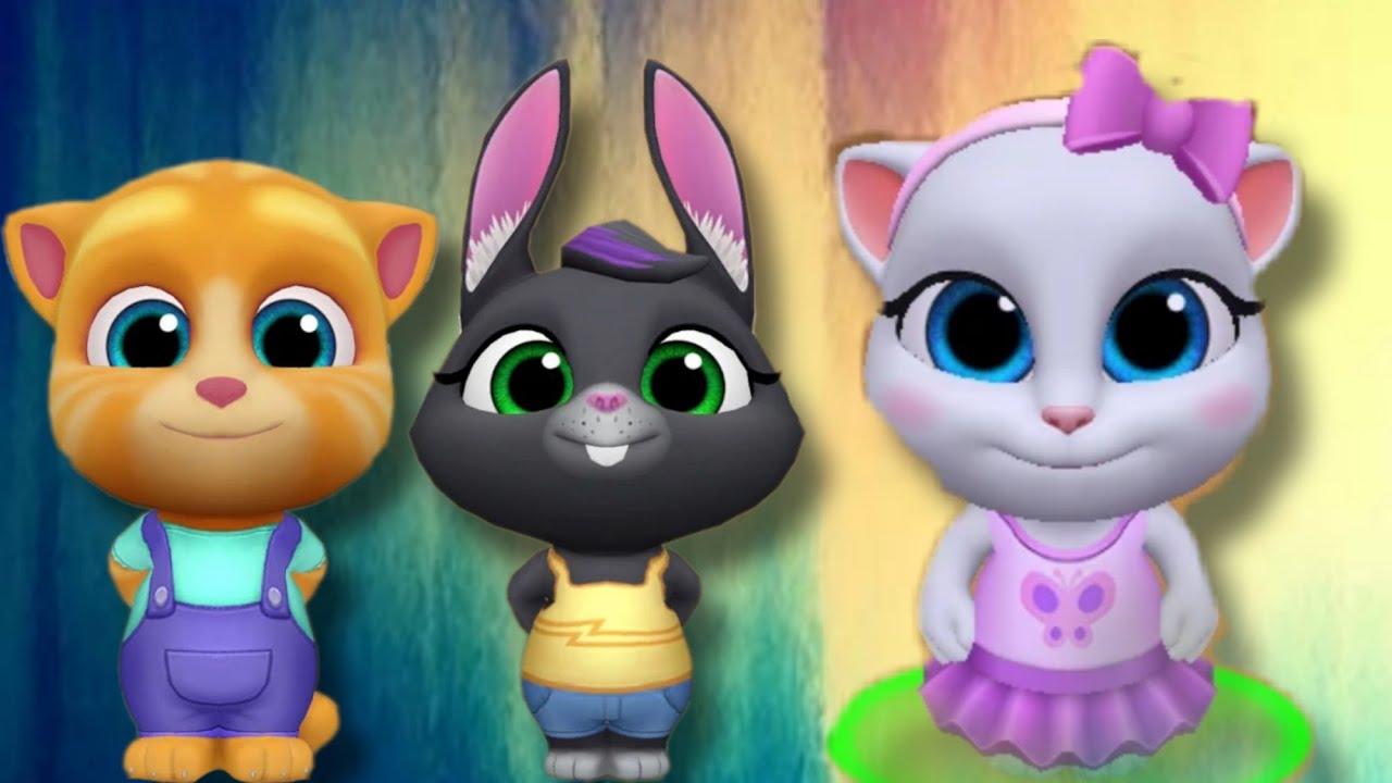 Talking Tom Firends Talking Angela - YouTube
