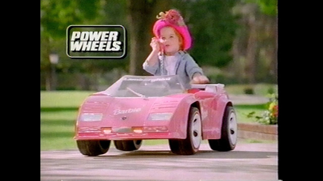 Powerful-Power Wheels Barbie Toy Commercial (1990) - YouTube