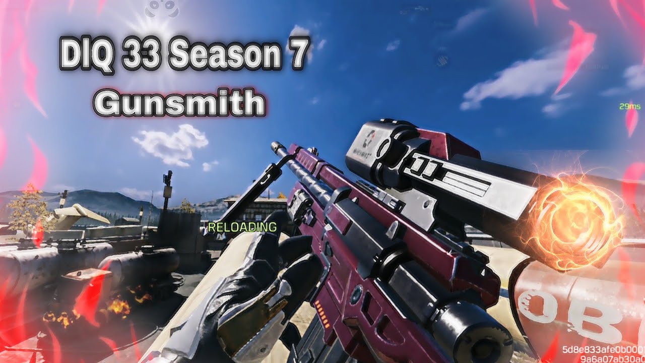 BEST🤡 FAST ADS + LOW HITMARKER DLQ33 Gunsmith Setup! BEST DLQ33 Loadout ...