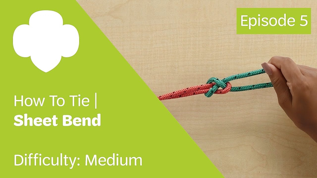 How To Tie | Sheet Bend | Episode 5 - YouTube