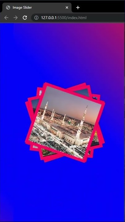 Make A Auto Image Slider Only HTML & CSS | @iqraCS - YouTube