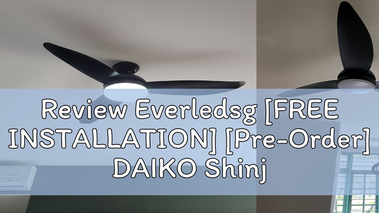 Review Everledsg [FREE INSTALLATION] [Pre-Order] DAIKO Shinji 46"/52 ...