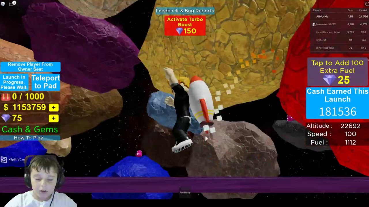 321 BLAST OFF SIMULATOR WITH MY FREND - YouTube