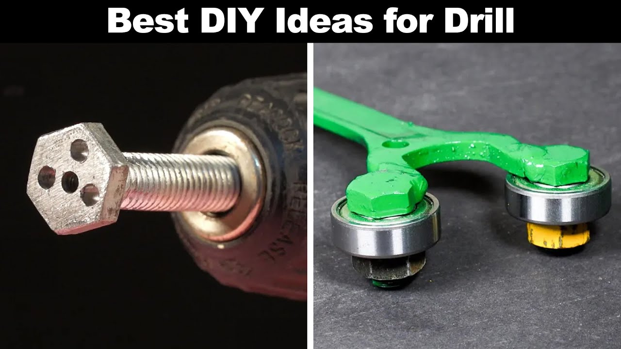 Best DIY Ideas for Drill - YouTube