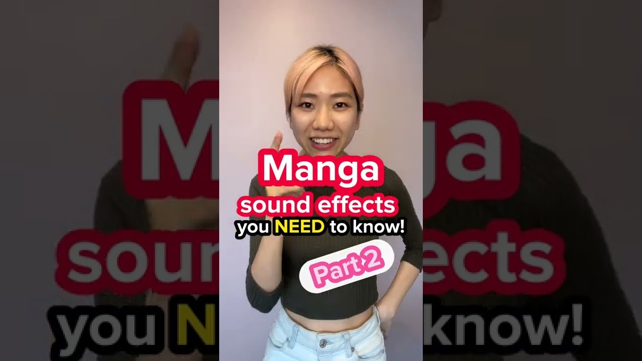 Manga sound effects you NEED to know! #shorts - YouTube