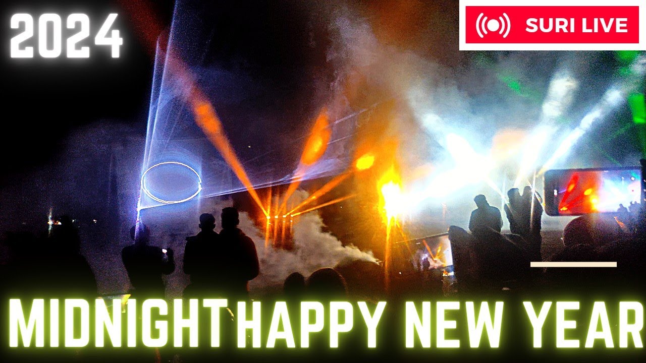 2024 Happy New Year Celebration Suri 💥 laser show 💥 suri utsav 2023 # ...