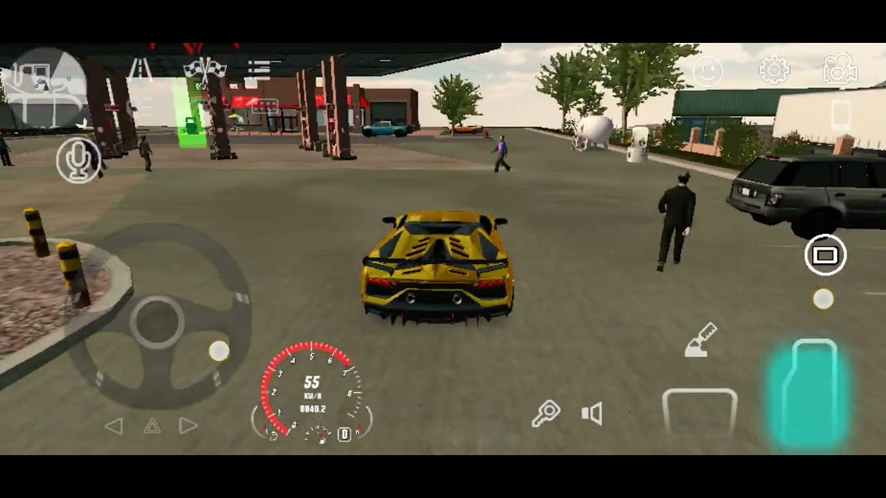 test drive Lamborghini cpm (car parking multiplayer) - YouTube