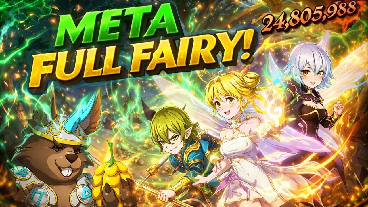Meta Full Fairy Ratatoskr [ 7DS Grand Cross ] - YouTube