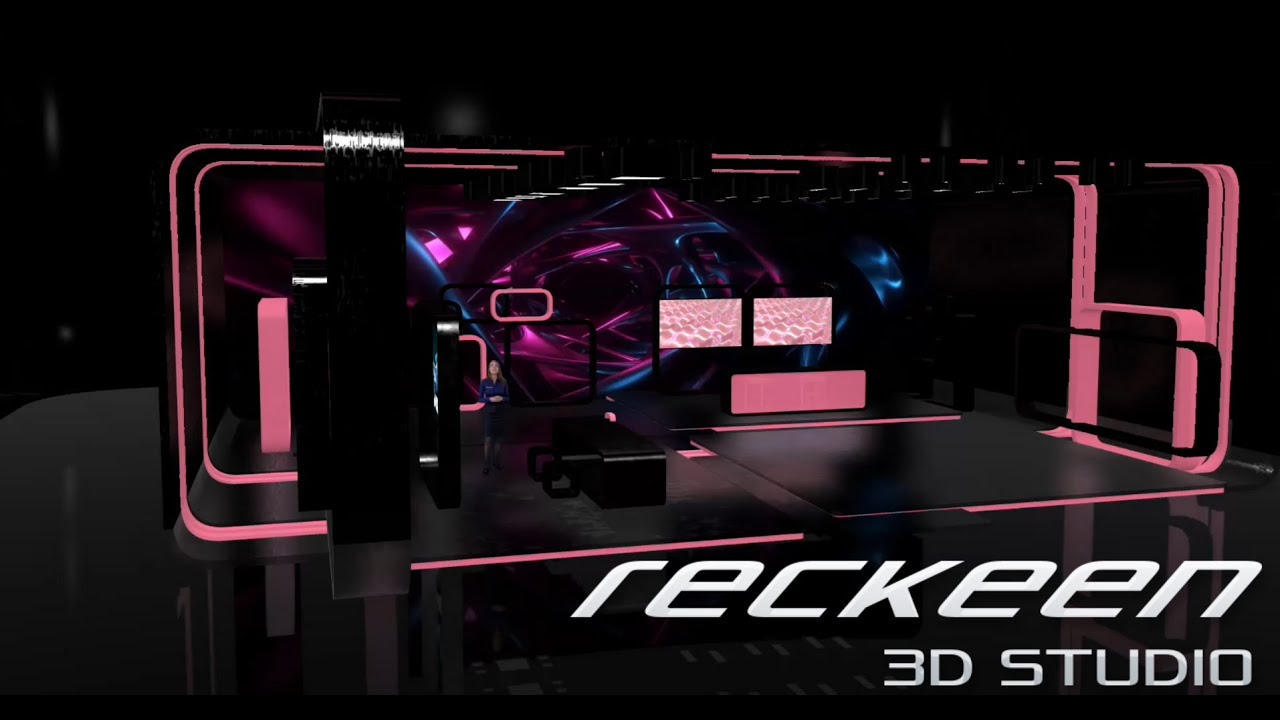 RECKEEN 3D Virtual Sets: Customise without graphic design knowledge ...