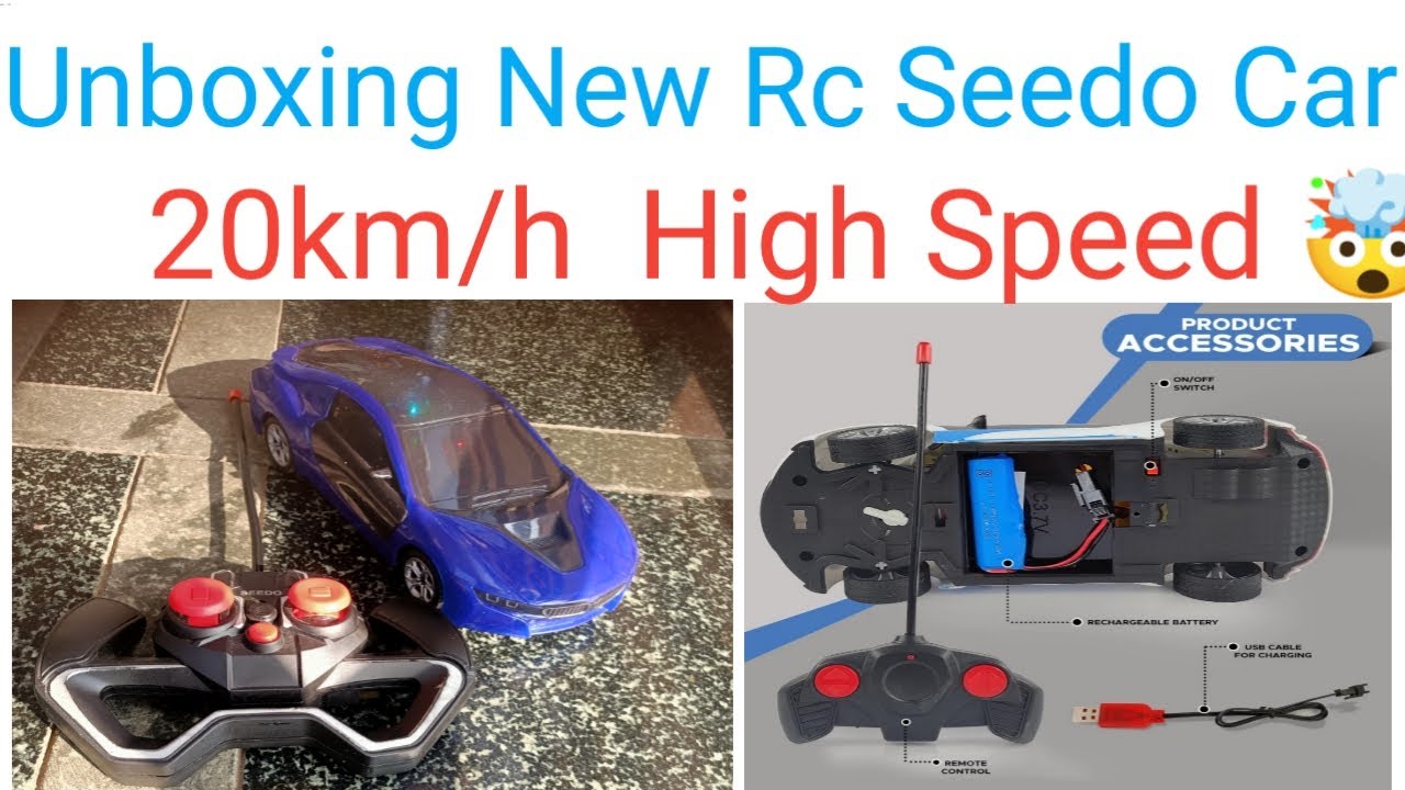 Unboxing New Seedo rc car With high speed made in India 🇮🇳🤫 Best budget ...