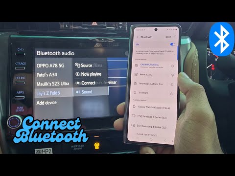 How to Connect Bluetooth to Fortuner 2024 | Bluetooth Kaise Connect Kare Toyota Cars