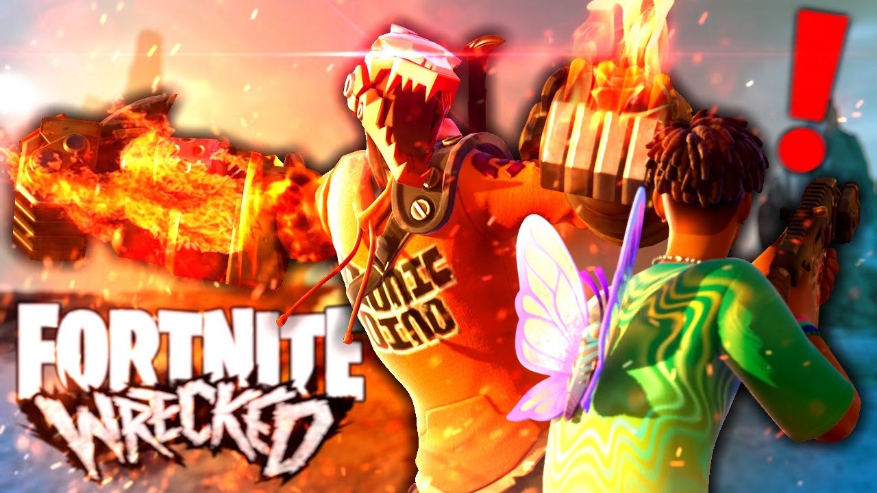 The WRECKED SEASON IS HERE and It Is CRACKED... | Fortnite: Battle ...
