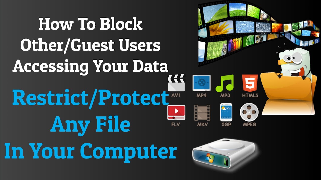 Block Guest Or Any User From Accessing your Data - YouTube