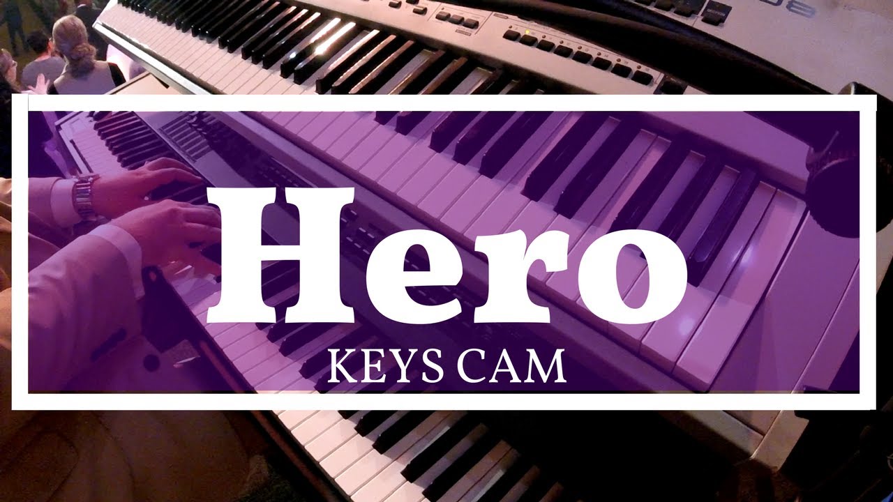 Hero (LIVE!) // Kirk Franklin // Keys Cam HD // Curtis Buell - YouTube
