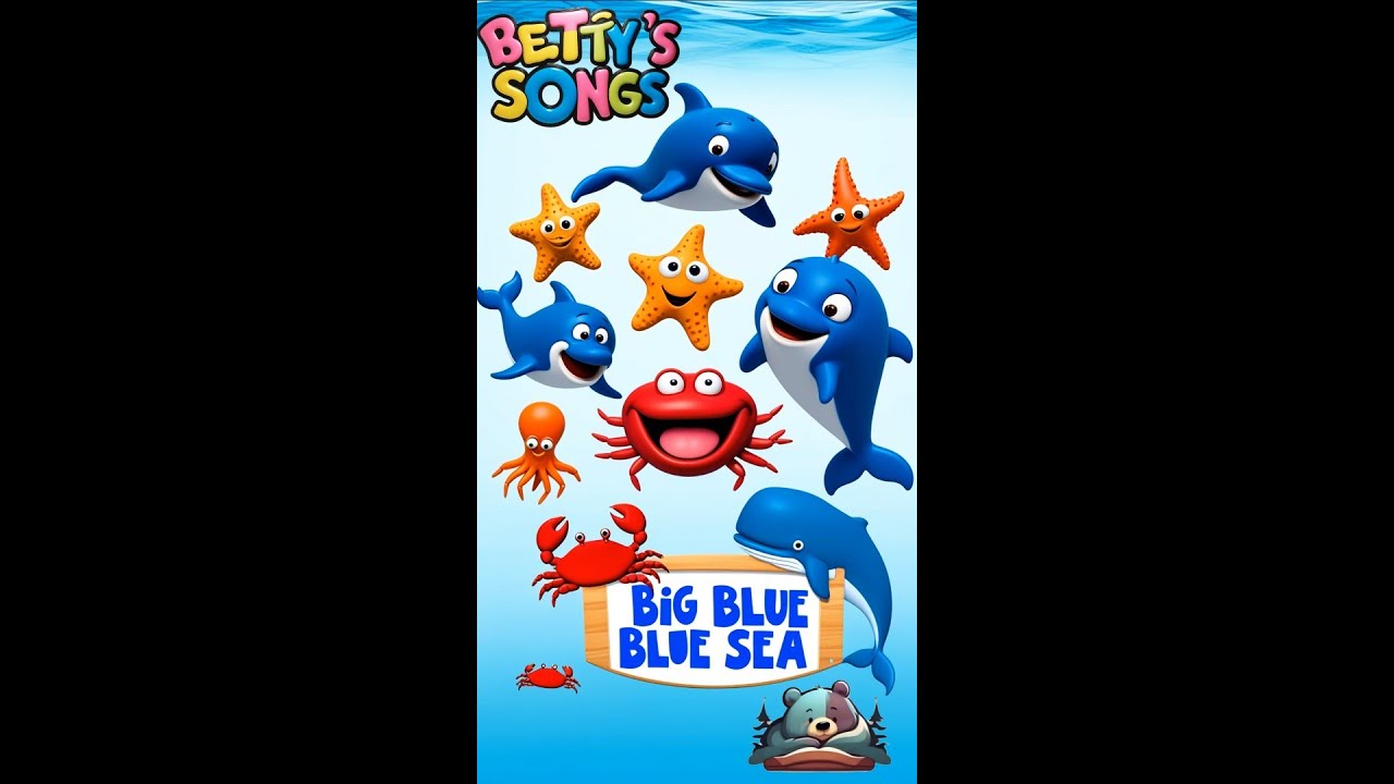 Big Blue Sea (Mobile Version) | Undersea Animals | Children English ...