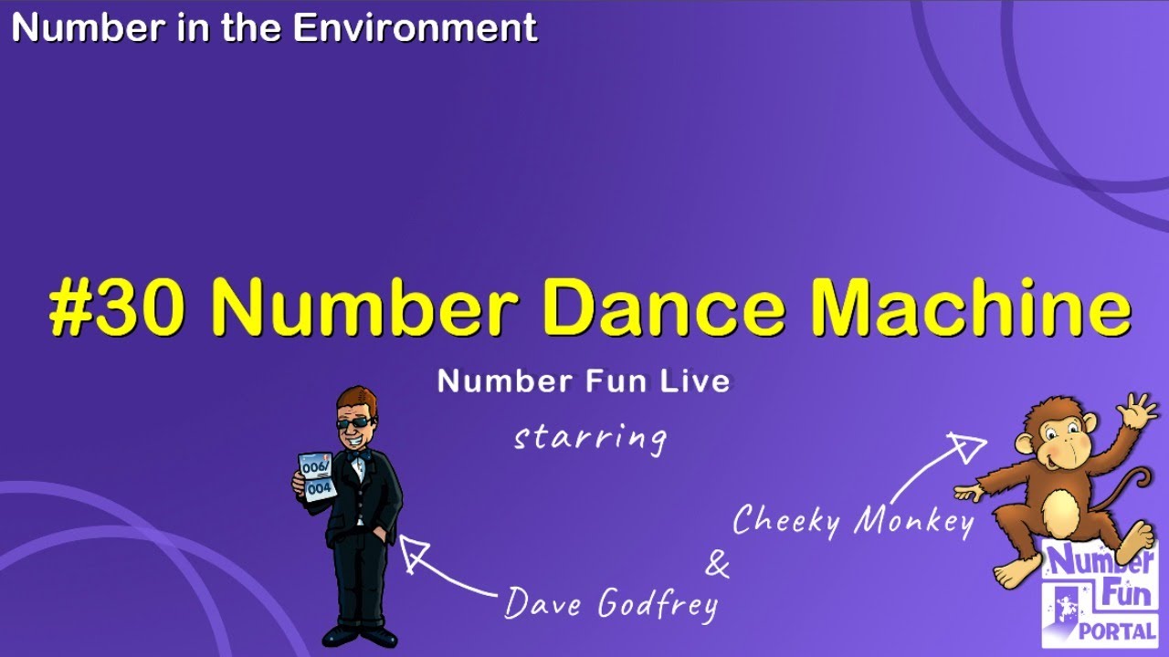 Number Fun Live #30 - Number Dance Machine - YouTube