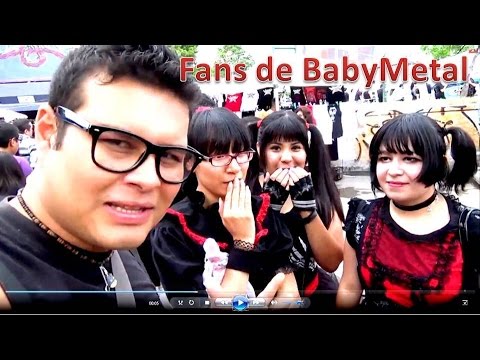 Babymetal concierto Mexico con los fans xD - YouTube