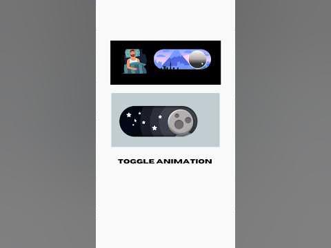 Created these toggle animation #uidesign - YouTube