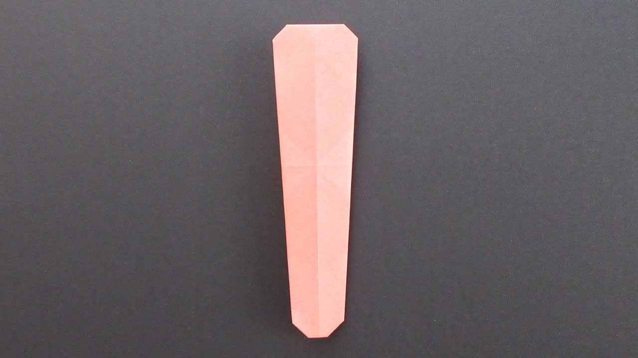 【折り紙】笏【origami】Scepter - YouTube