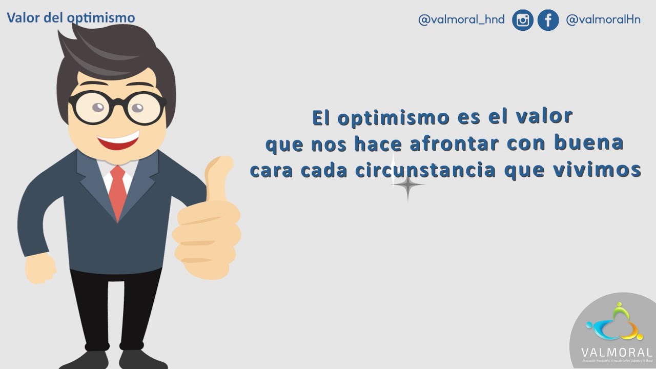 Obstáculos al valor Optimismo - YouTube