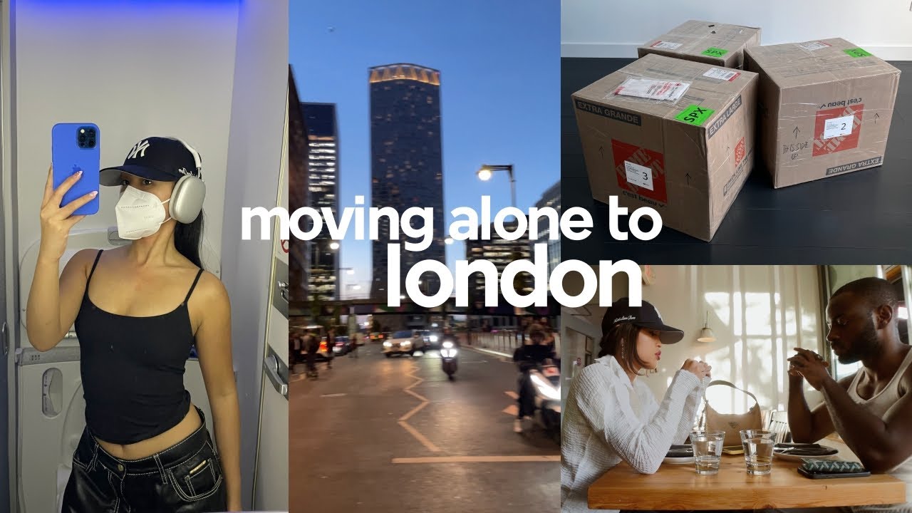 I'M MOVING ALONE TO LONDON! Moving Out For the First Time, Saying ...