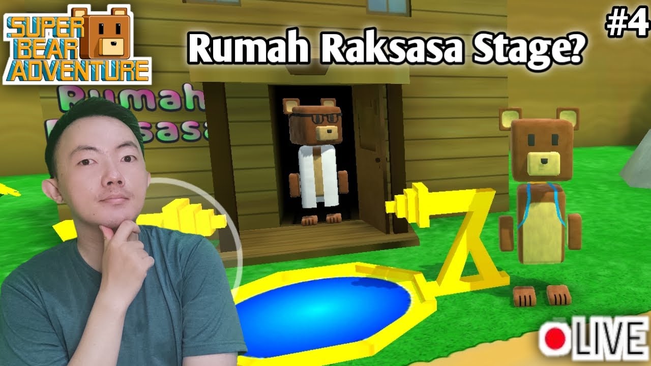 [Super Bear Adventure] Rumah Raksasa? Selametin Teman2 Bearen | Naga ...