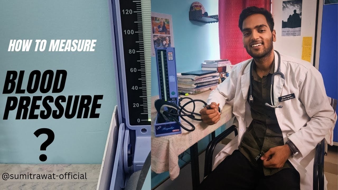 How to measure blood pressure ? | sphygmomanometer | BP apparatus ...