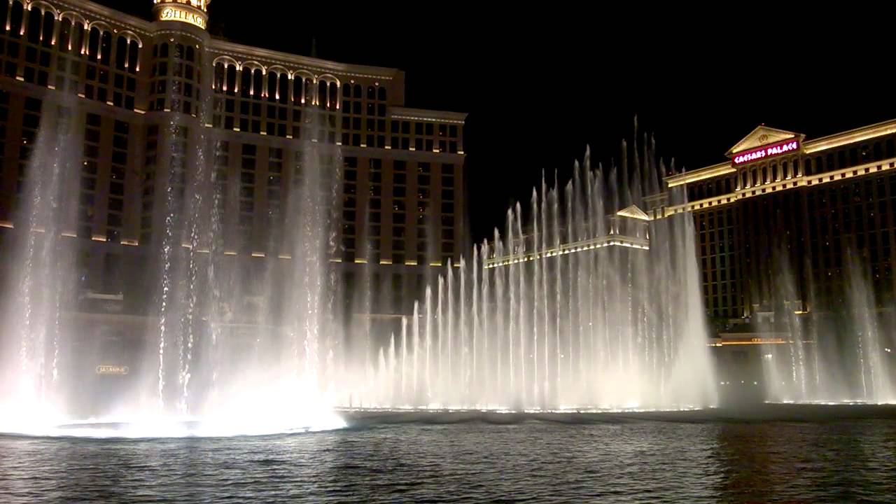 Water Light Show at Caesars Palace. - YouTube