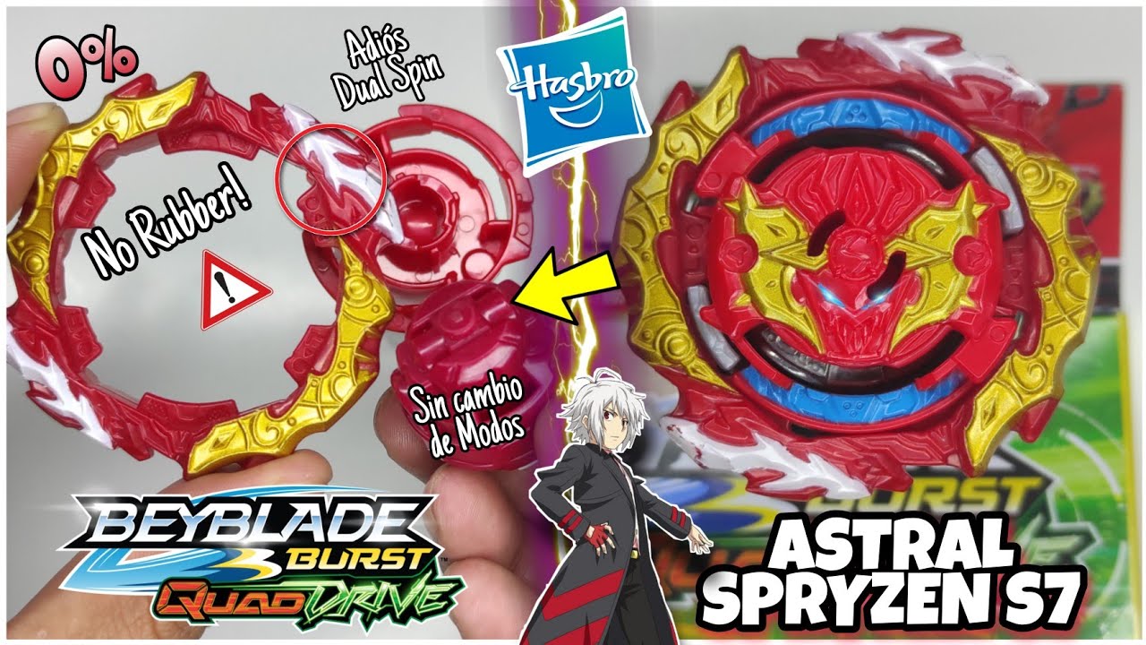 SIN HABILIDADES! PERO PODEROSO ⚠️ ASTRAL SPRYZEN S7 Beyblade Burst ...