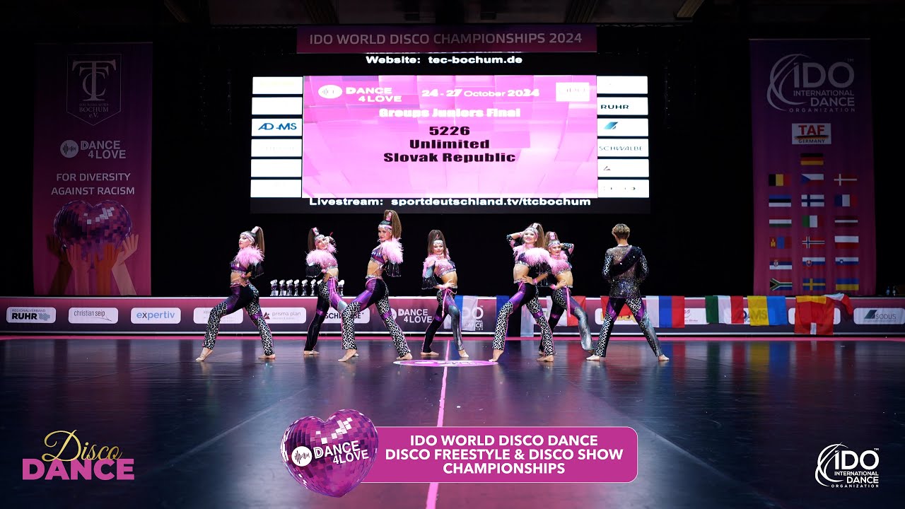 UNLIMITED | SLOVAK REPUBLIC | 4th Place IDO Disco Dance World ...