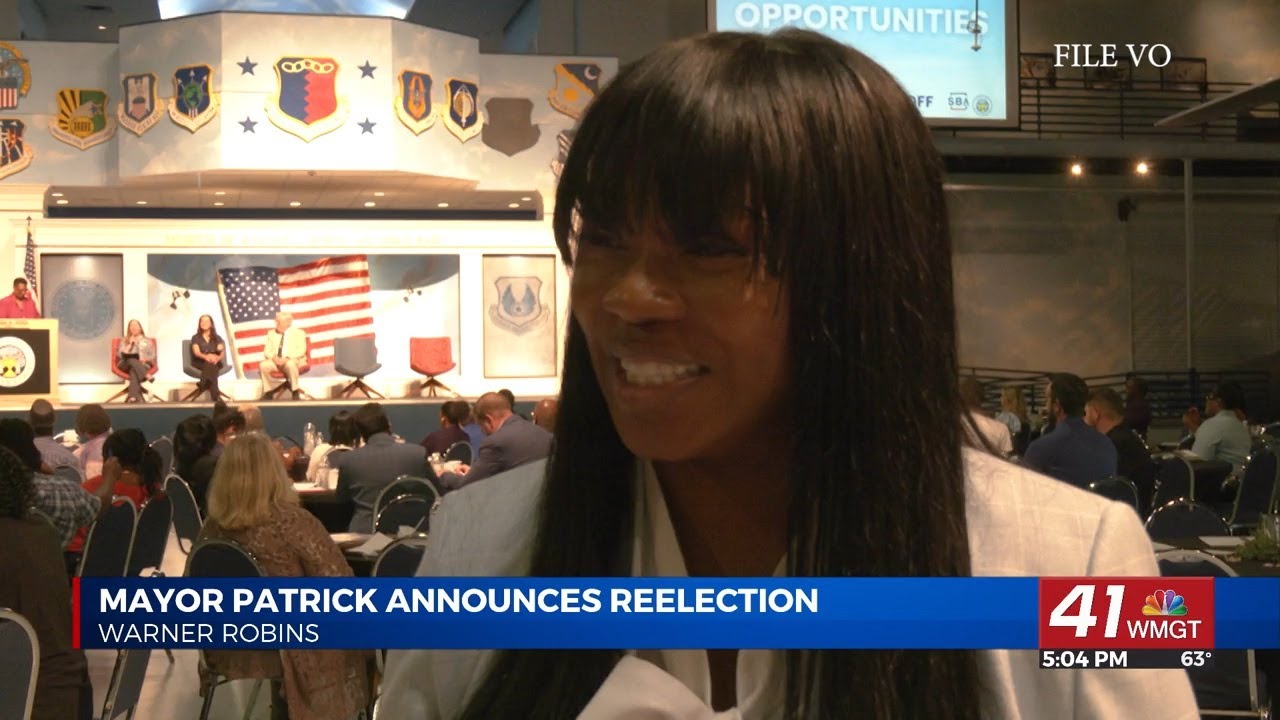 Warner Robins Mayor LaRhonda Patrick announces she's running for re ...