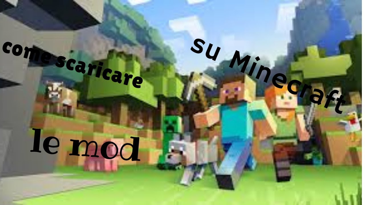 COME SCARICARE ED APPLICARE SU MINECRAFT LE MOD! | tutorial#1 - YouTube