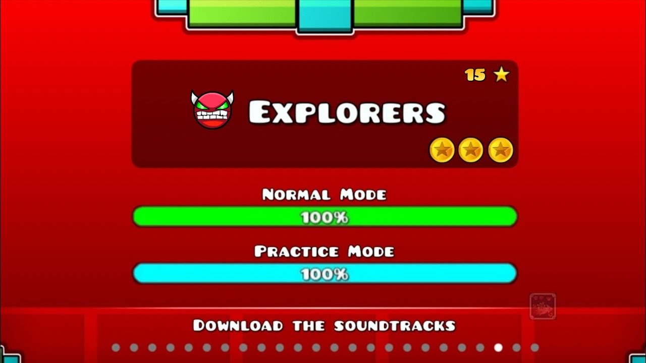 Geometry Dash [2.2] - Explorers 100% (Layout) by DalexioJ (me) (Hard ...