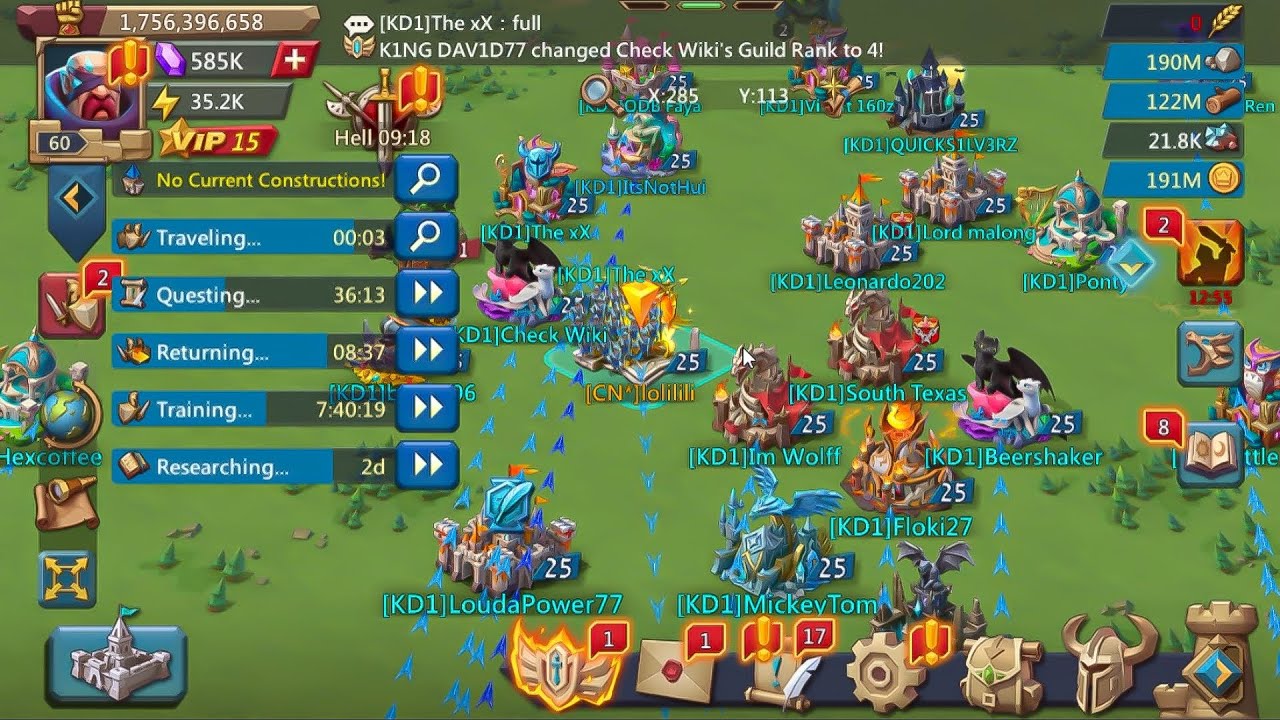 Lords Mobile - KD1 Smashing Target - YouTube