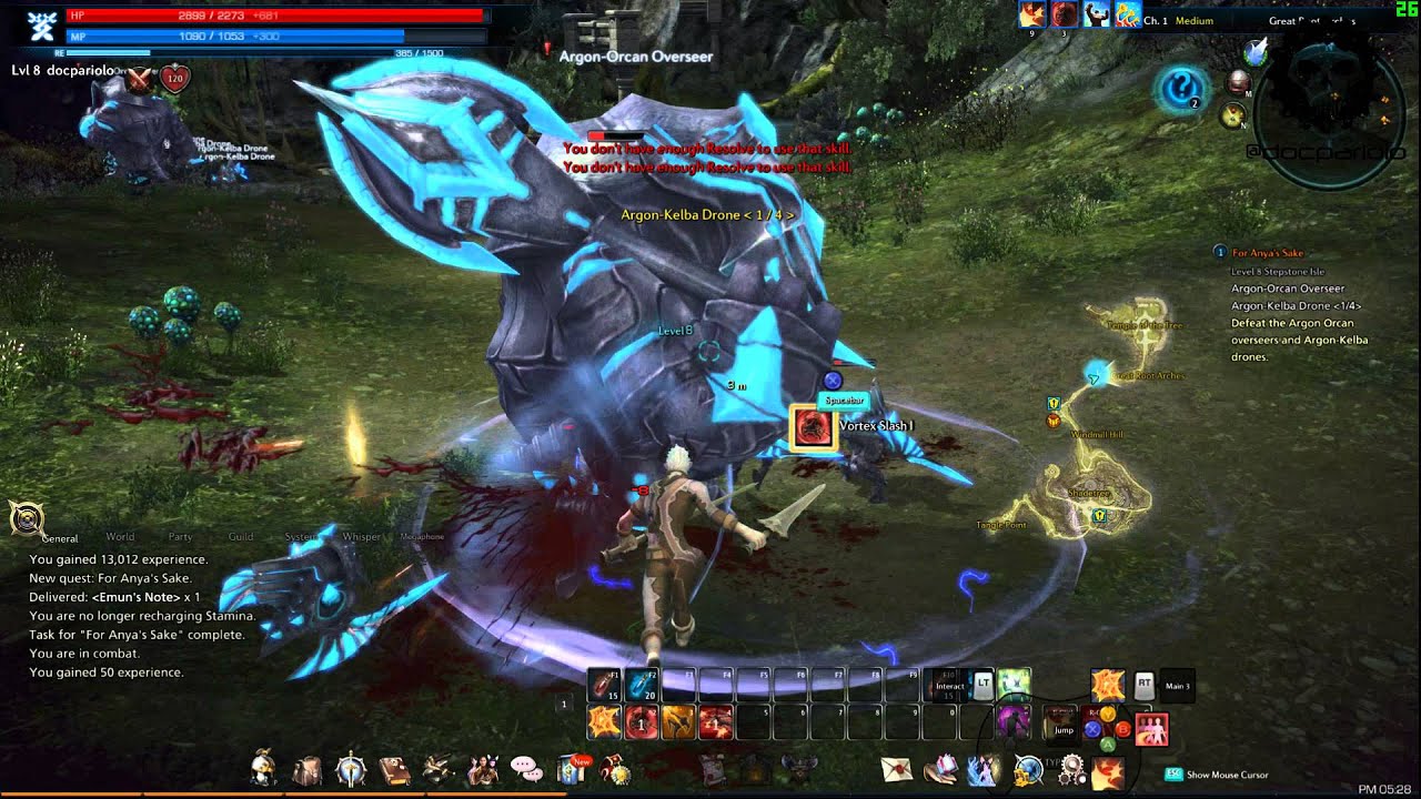 Vicomes - TERA (The Exiled Realm Of Arborea) - Castanic Warrior ...