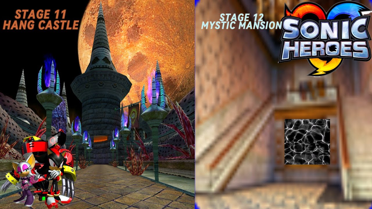 Sonic Heroes: Hang Castle/Mystic Mansion (Team Dark) - YouTube