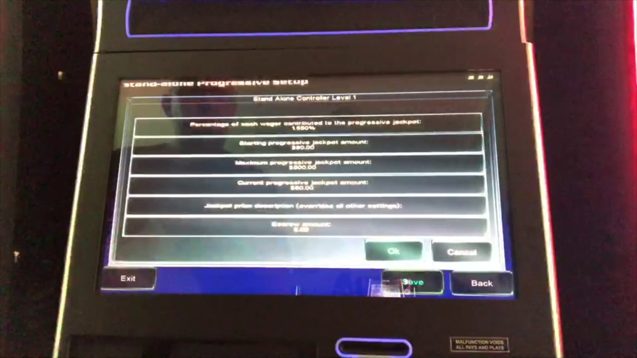 IGT AVP Progressive Setup - YouTube