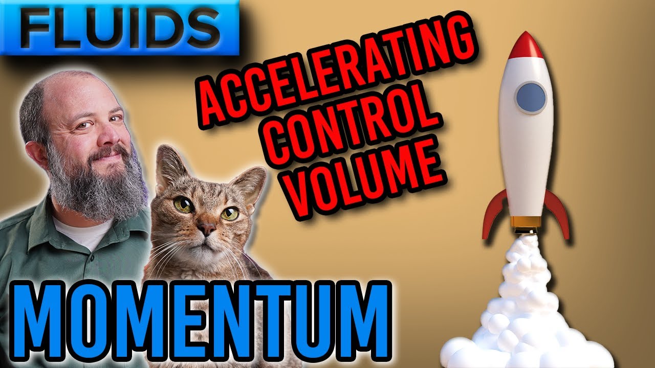 Accelerating Control Volume - Fluid Momentum Example Problem - YouTube