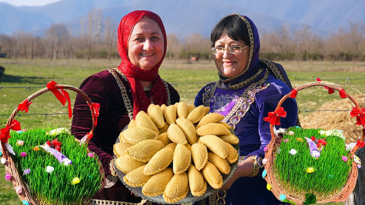 The Traditional National Holiday of NOVRUZ! A Lot of Delicious Sweets ...