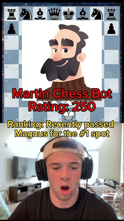 Beating Martin Chess Bot With Only 4 Pawns #chess - YouTube