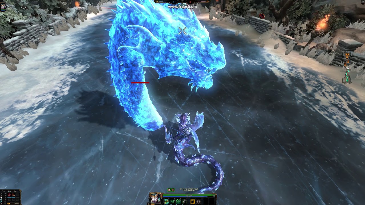 Smite Jormungandr Turned into Ice and Stone - YouTube
