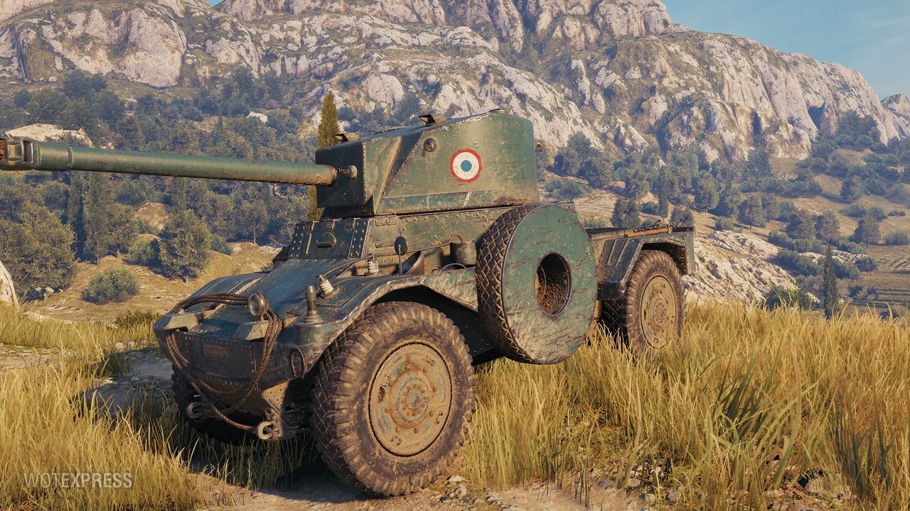 World of Tanks - Panhard AMD 178B - Thunder punisher - YouTube