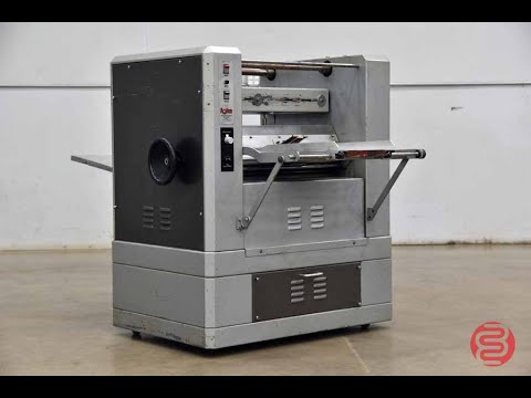 Rollem Auto 5 Perf/Slit/Score Numbering Machine - YouTube