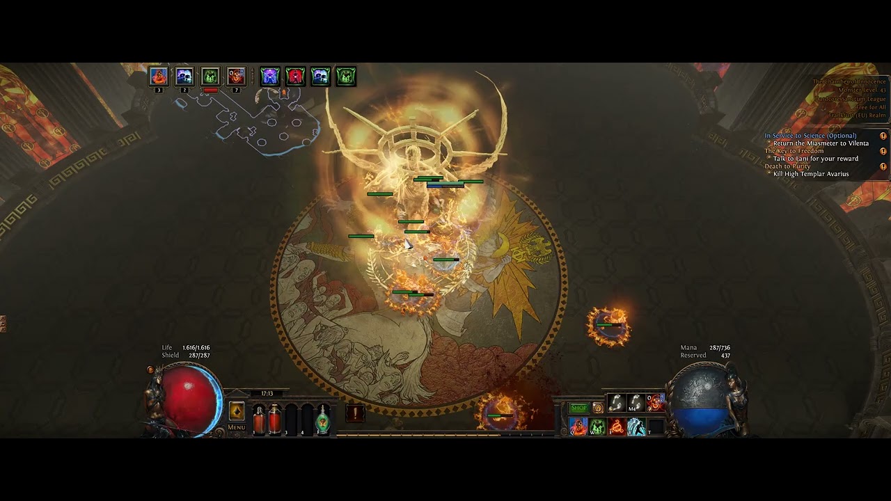 POE 3.20 Innocence SRS Minion Instability - YouTube