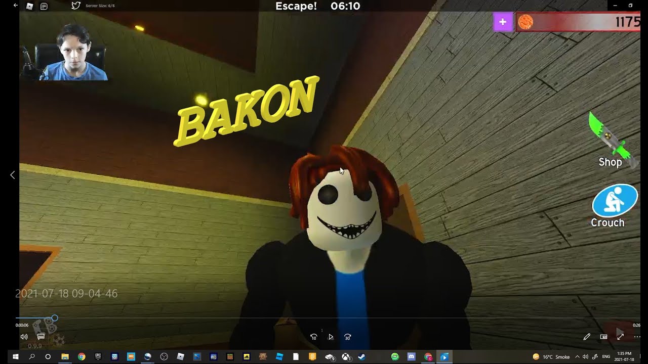Roblox - Bakon!!! There Is A New Update!!! 🔪🔪🔪🔪🔪 - YouTube