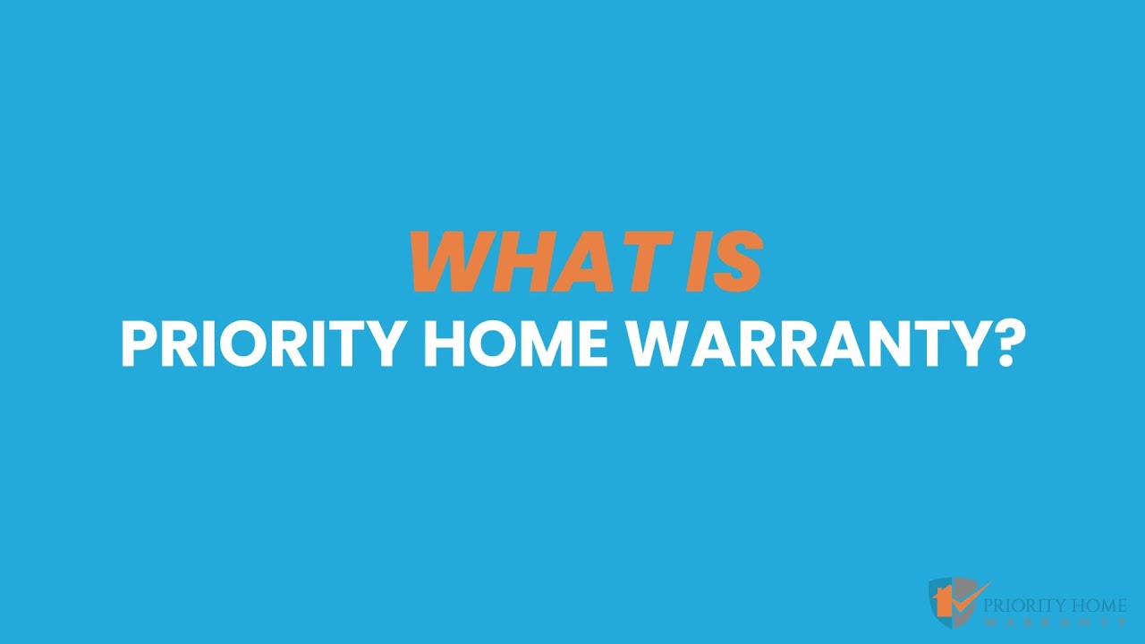 What is a Priority Home Warranty? | Reliable Service - YouTube