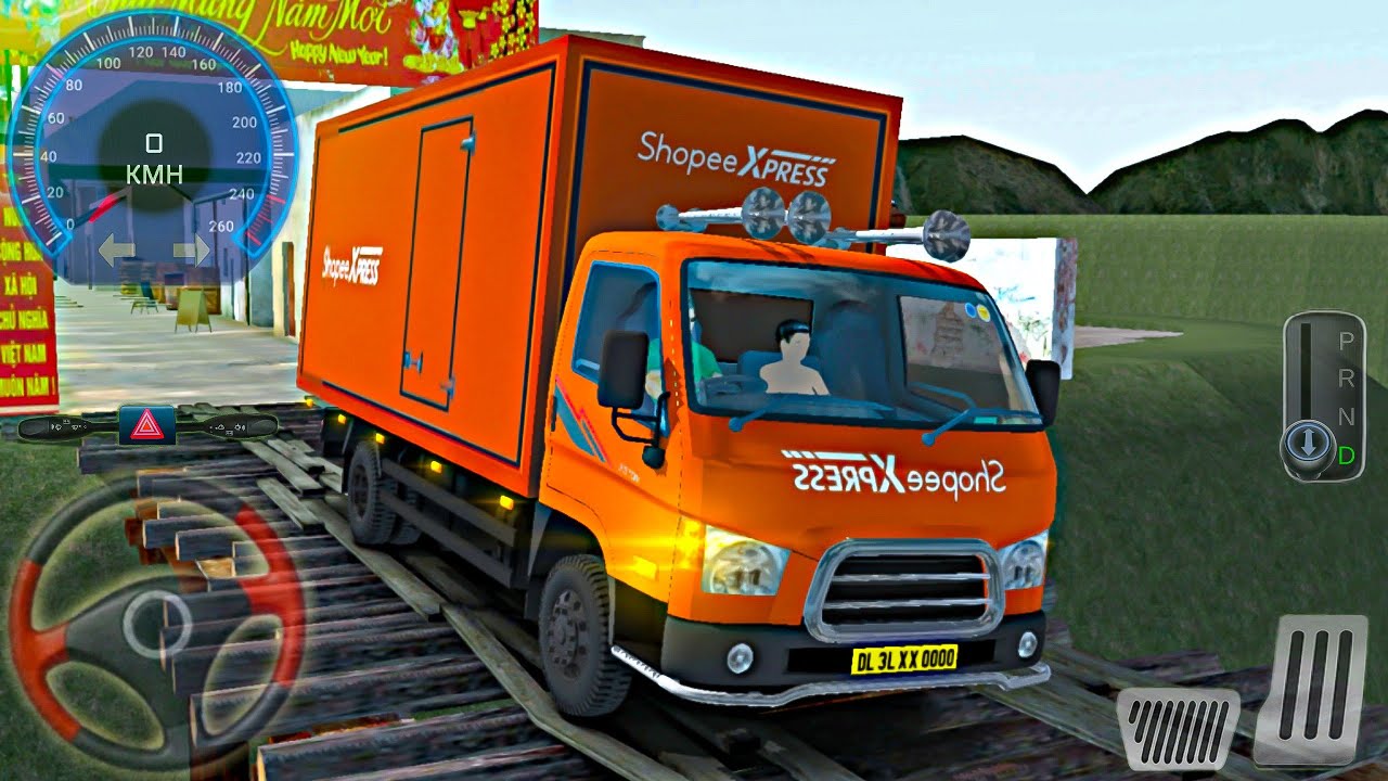 Mini Truck Simulator Vietnam #3 - New Cargo Truck Driving Chennai To ...